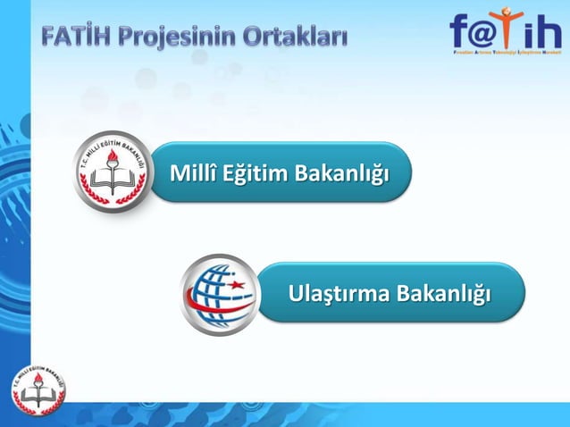 MEB Fatih Projesi sunumu | PPTX