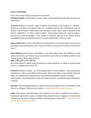 Sureja Fatiha | PDF | Free Download