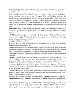 Sureja Fatiha | DOCX