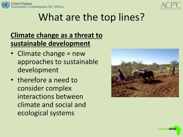 Climate Resilient Pathways, Adaptation, Mitigation and Sustainable ...