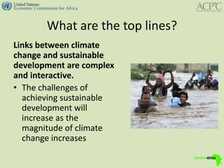 Climate Resilient Pathways, Adaptation, Mitigation and Sustainable ...