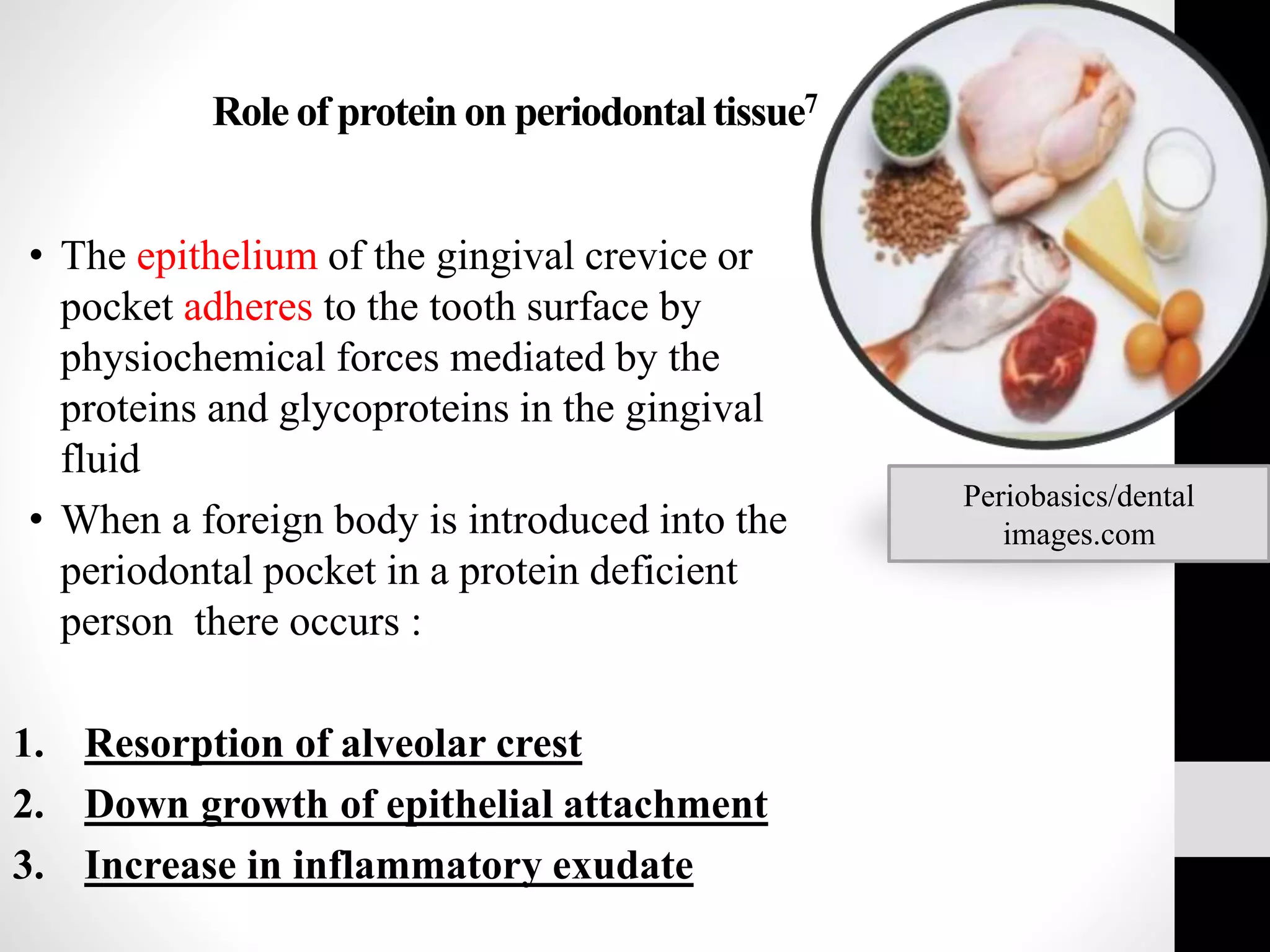 nutrition in periodontics | PPTX