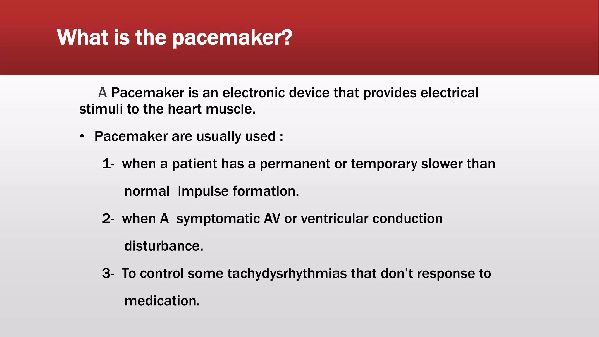 pacemaker | PPTX