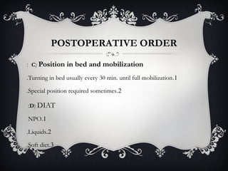 perioperative nursing care . | PPT