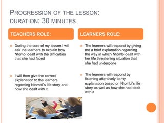 Life Orientation Lesson Plan Topic: Assertiveness | PPTX