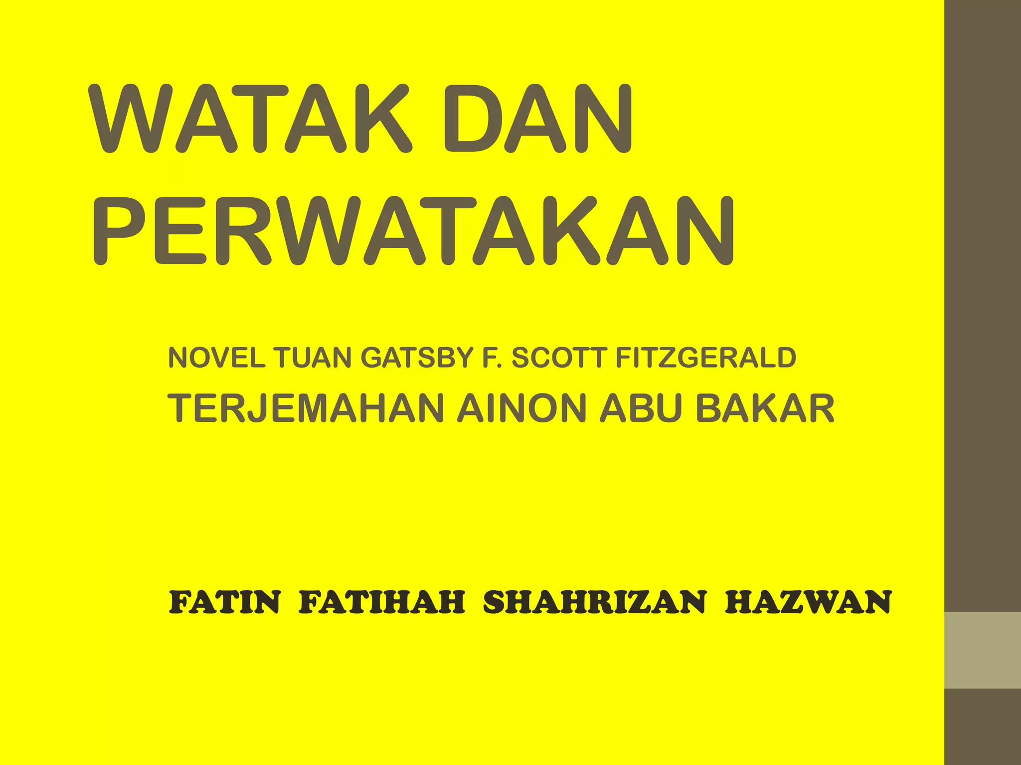 Fatin, syah, hazwan | PPT