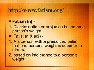 Fatism | PPT