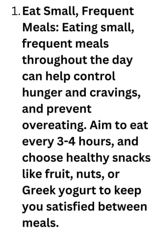 FAT LOSS DIET PLAN | PDF