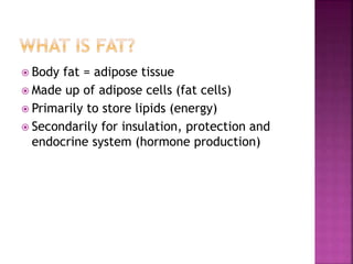 Fat Loss Seminar-How It Really Works | PPTX