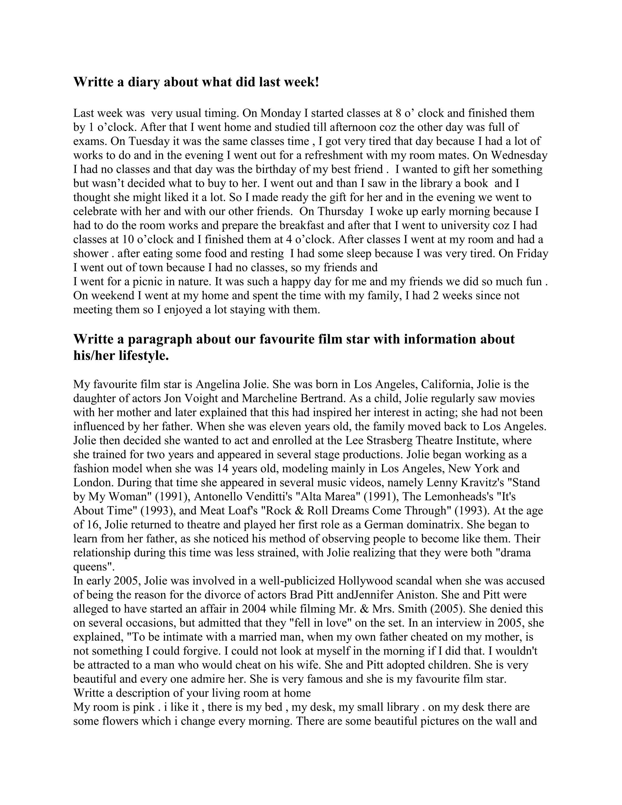 Short Letters | DOCX