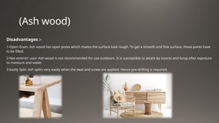 the types of hardwoods and what is used for.pptx