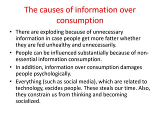 Information Diet | PPTX
