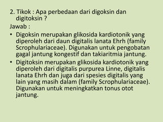 Glikosida Jantung | PPTX