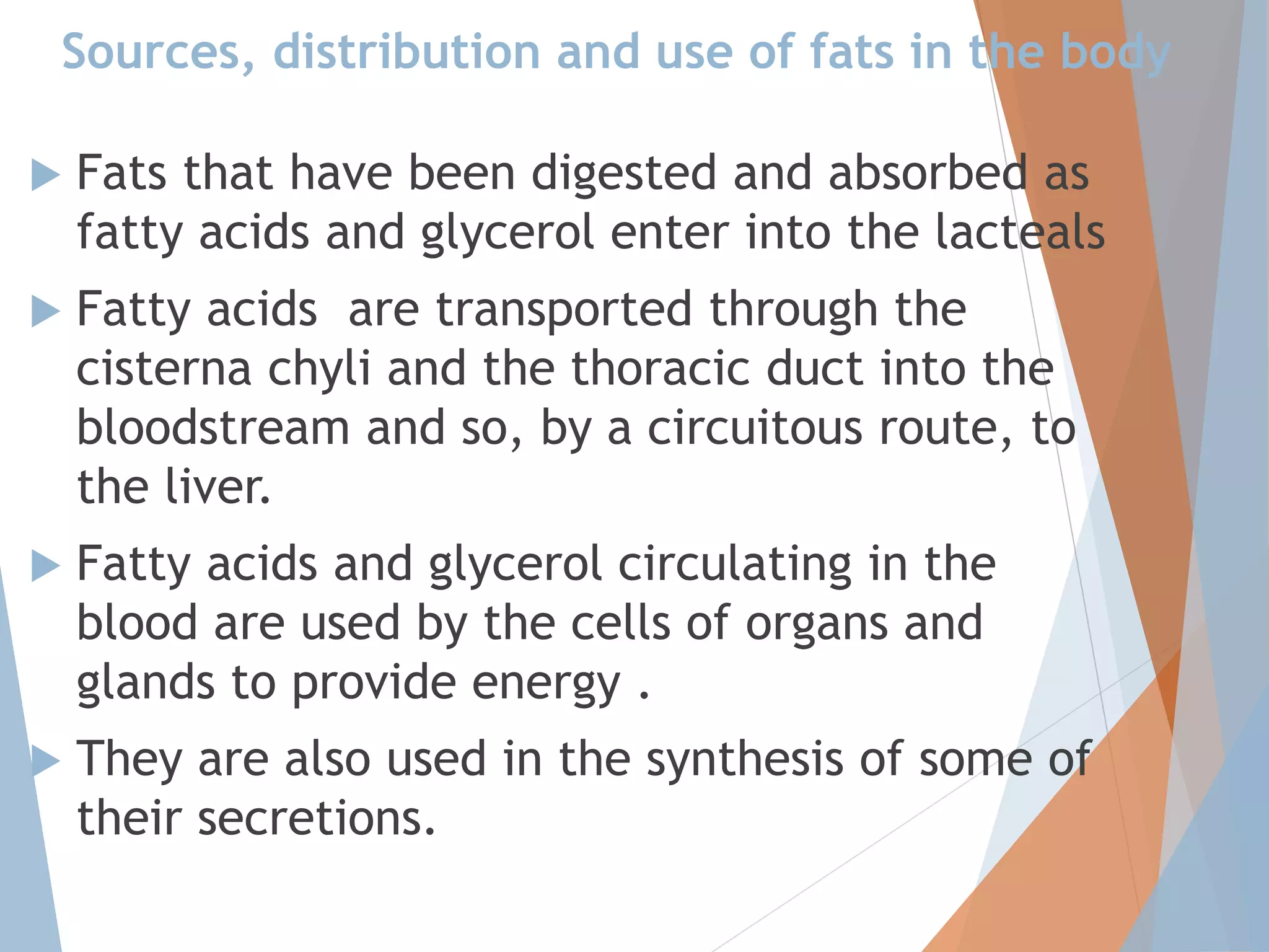 Fat metabolism | PPTX