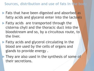 Fat metabolism | PPTX