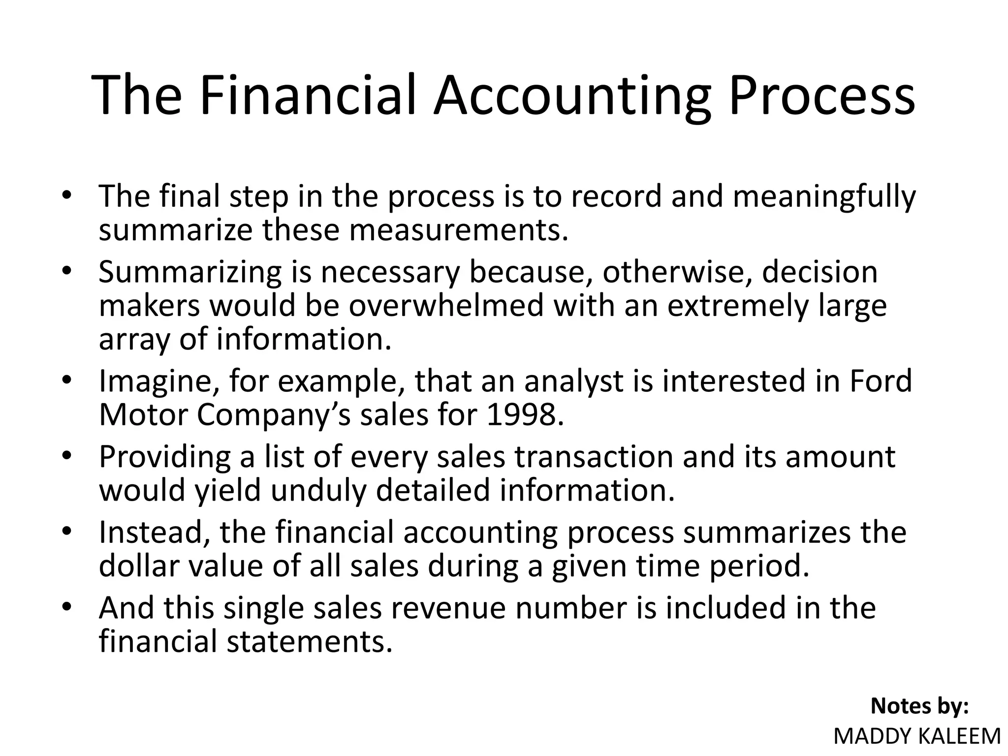Financial Accounting | PPTX