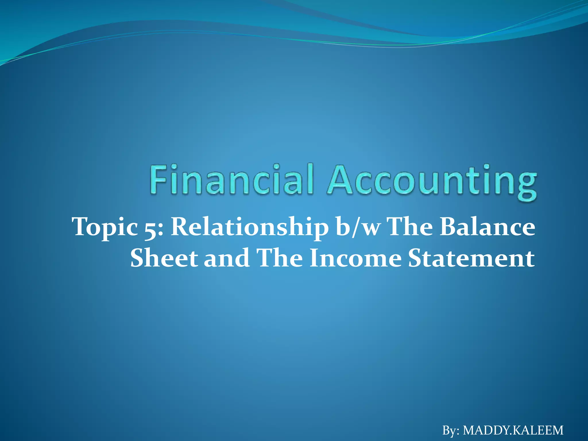 Financial Accounting | PPT