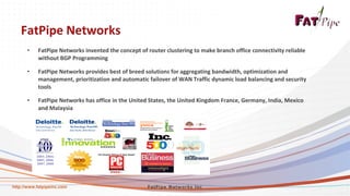 FatPipe Networks - High Avaliability | WAN Optimization Technology ...