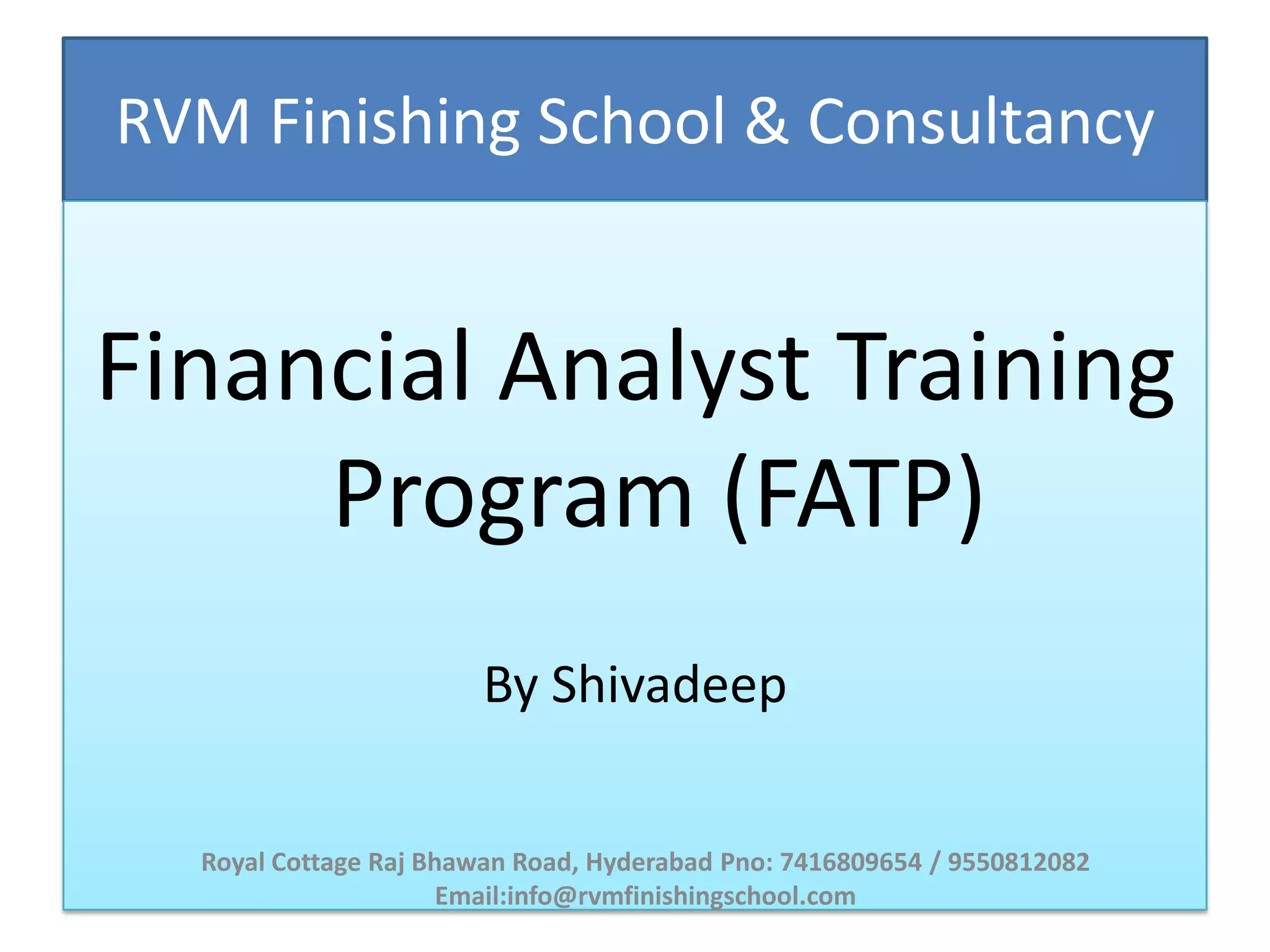 Fatp presentation | PPT