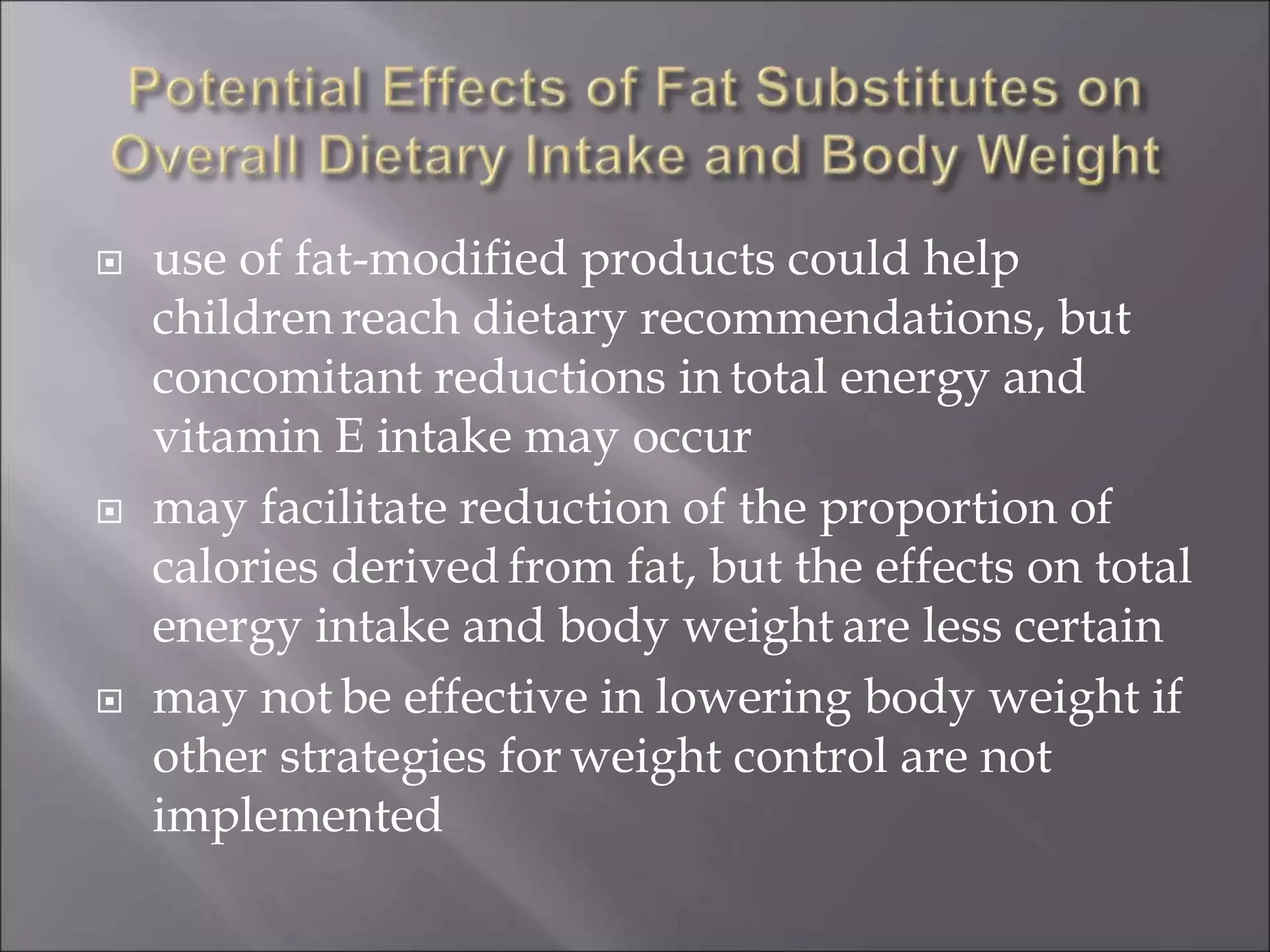 Fat replacers.ppt