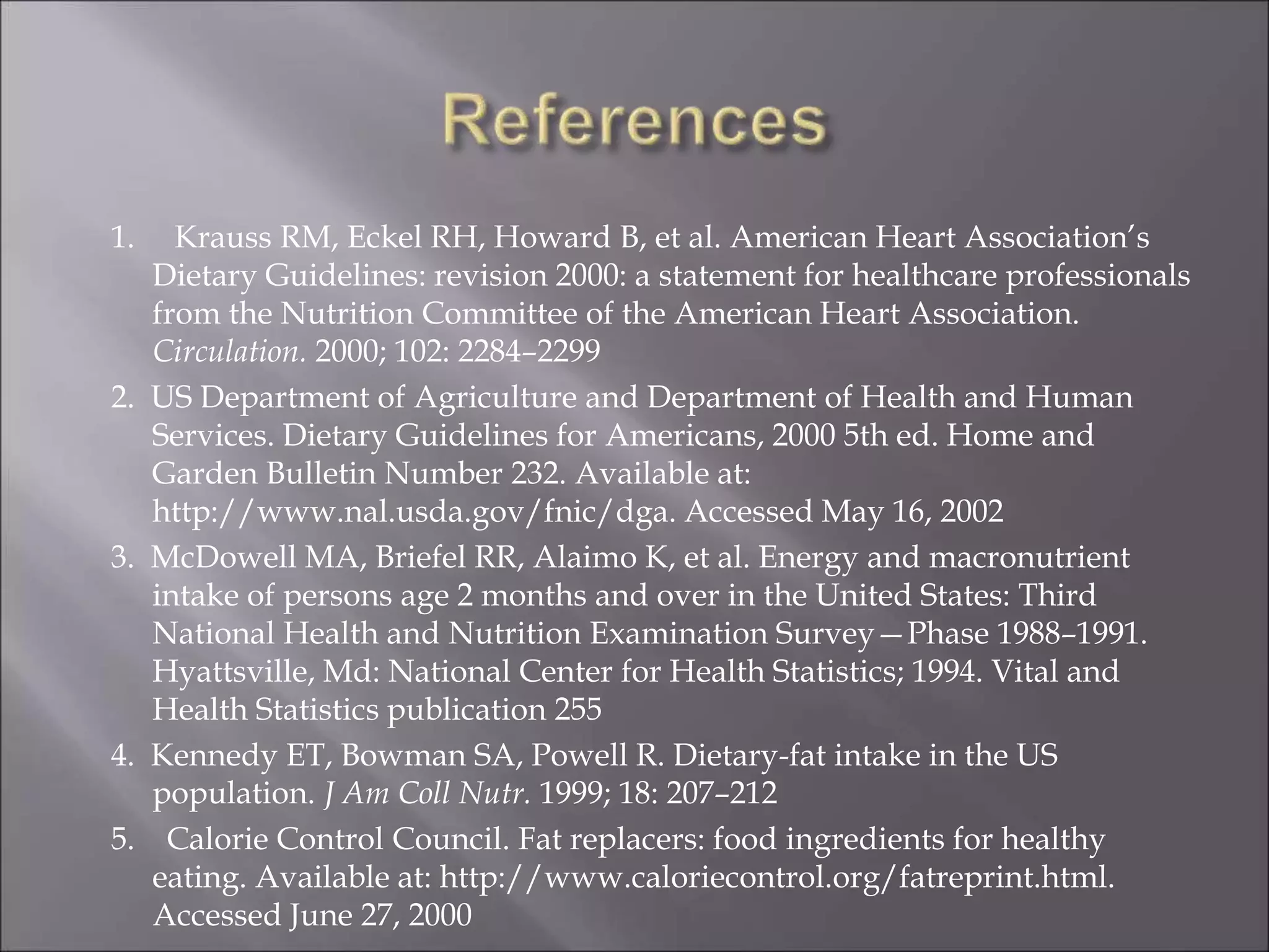 Fat replacers.ppt