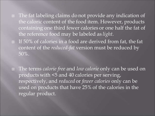 Fat replacers.ppt | Desserts and Baking | Food & Drink