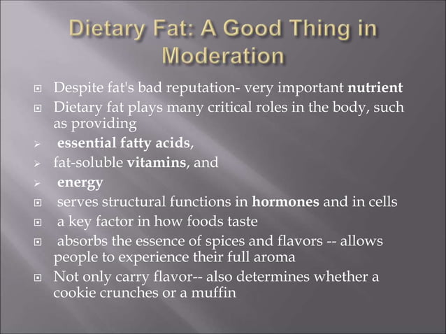 Fat replacers.ppt | Desserts and Baking | Food & Drink