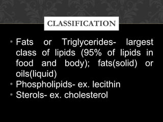 Fats | PPT | Food & Drink