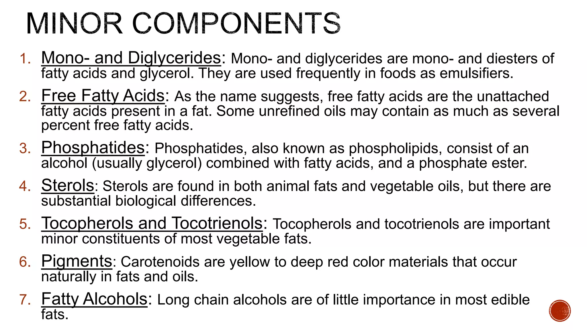 Fats - Structure and Composition | PPTX