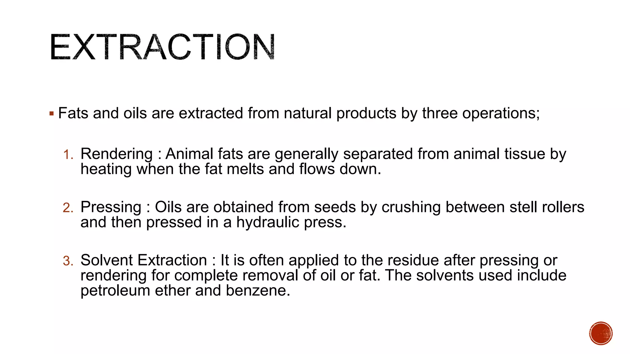 Fats - Structure and Composition | PPTX