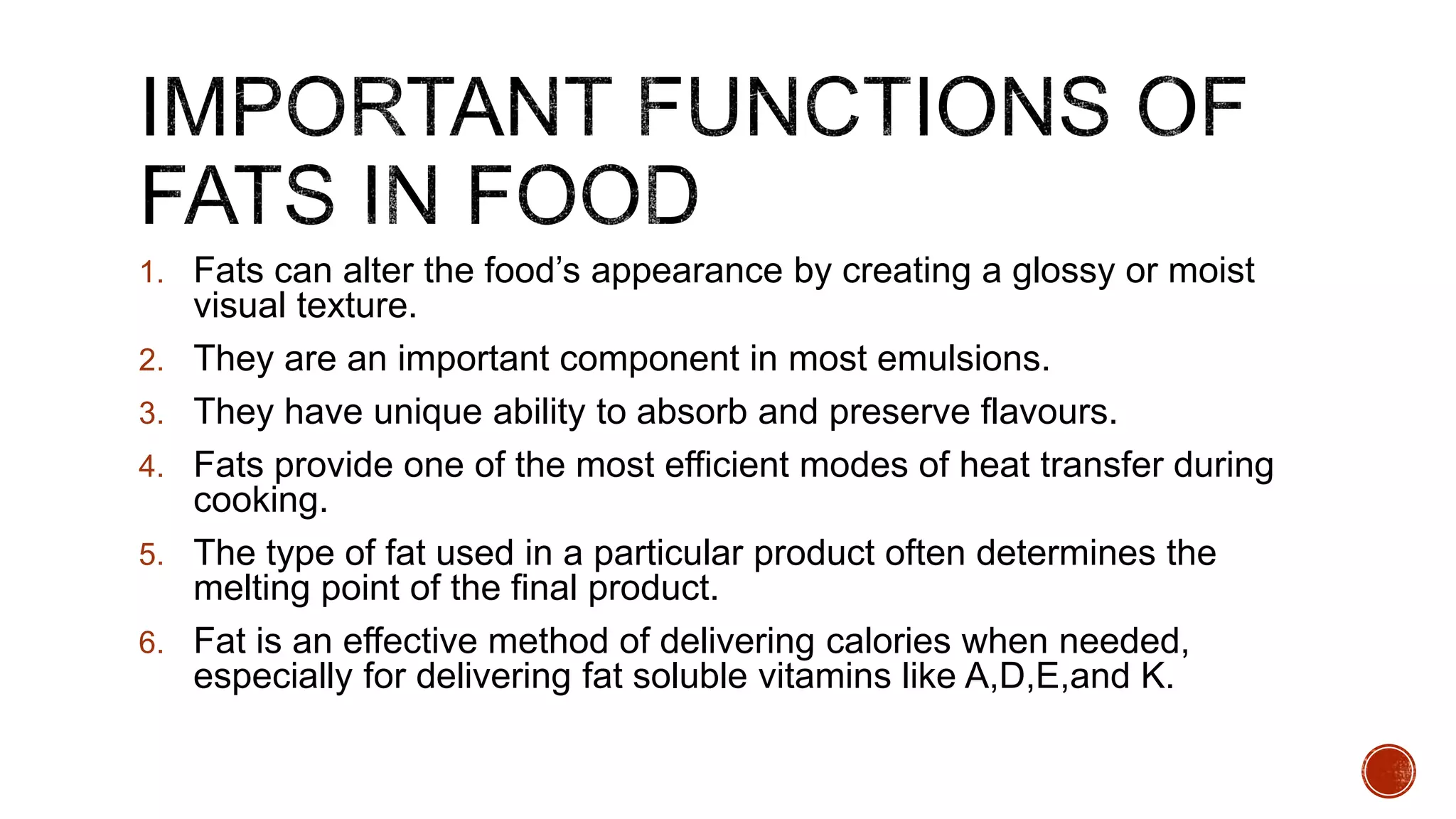 Fats - Structure and Composition | PPTX