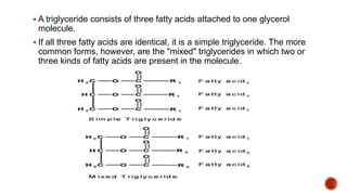 Fats - Structure and Composition | PPTX