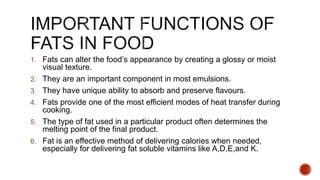 Fats - Structure and Composition | PPTX