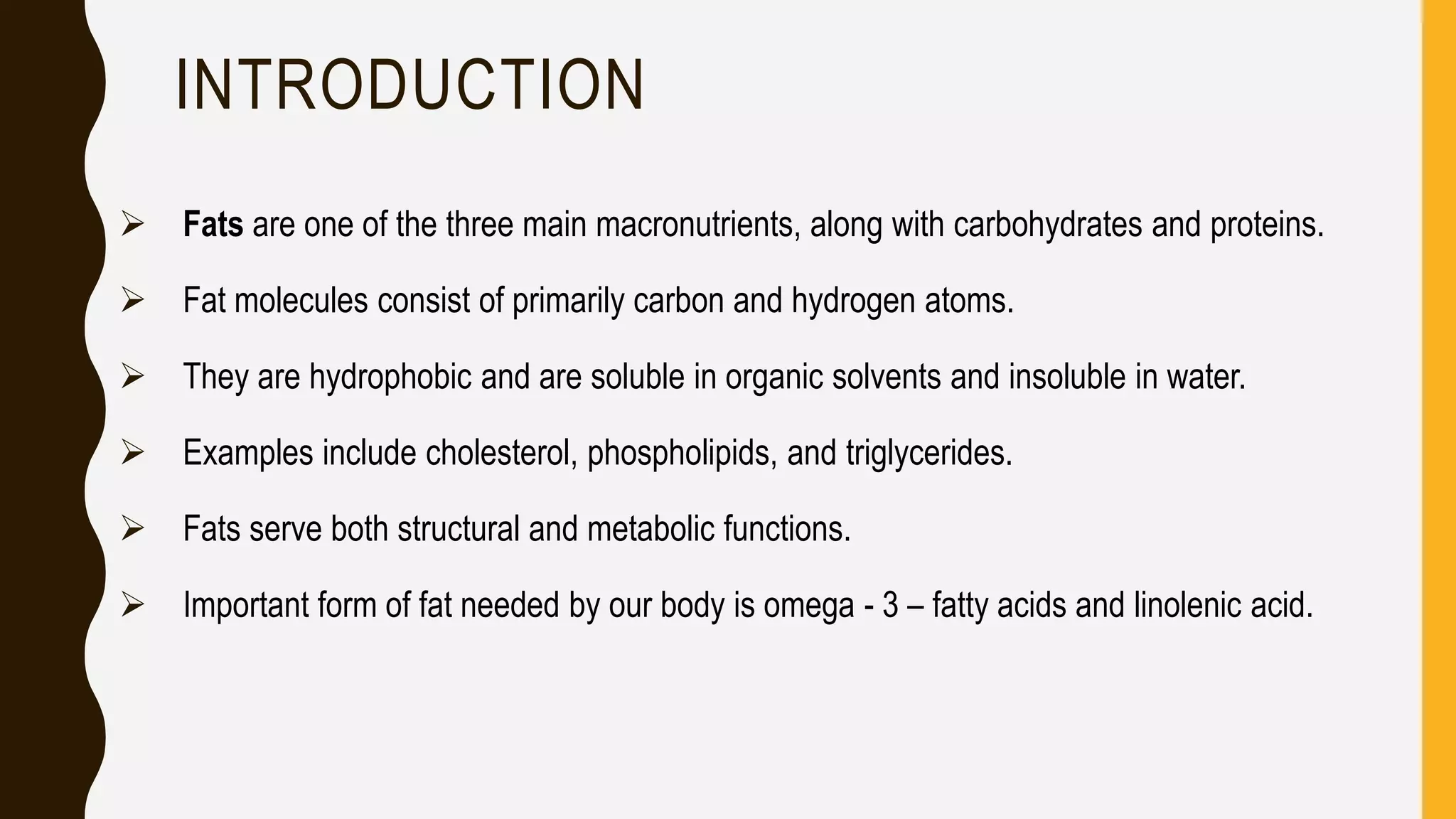 Fats, Good fats, bad fats, sources of fat, types of fats based on ...