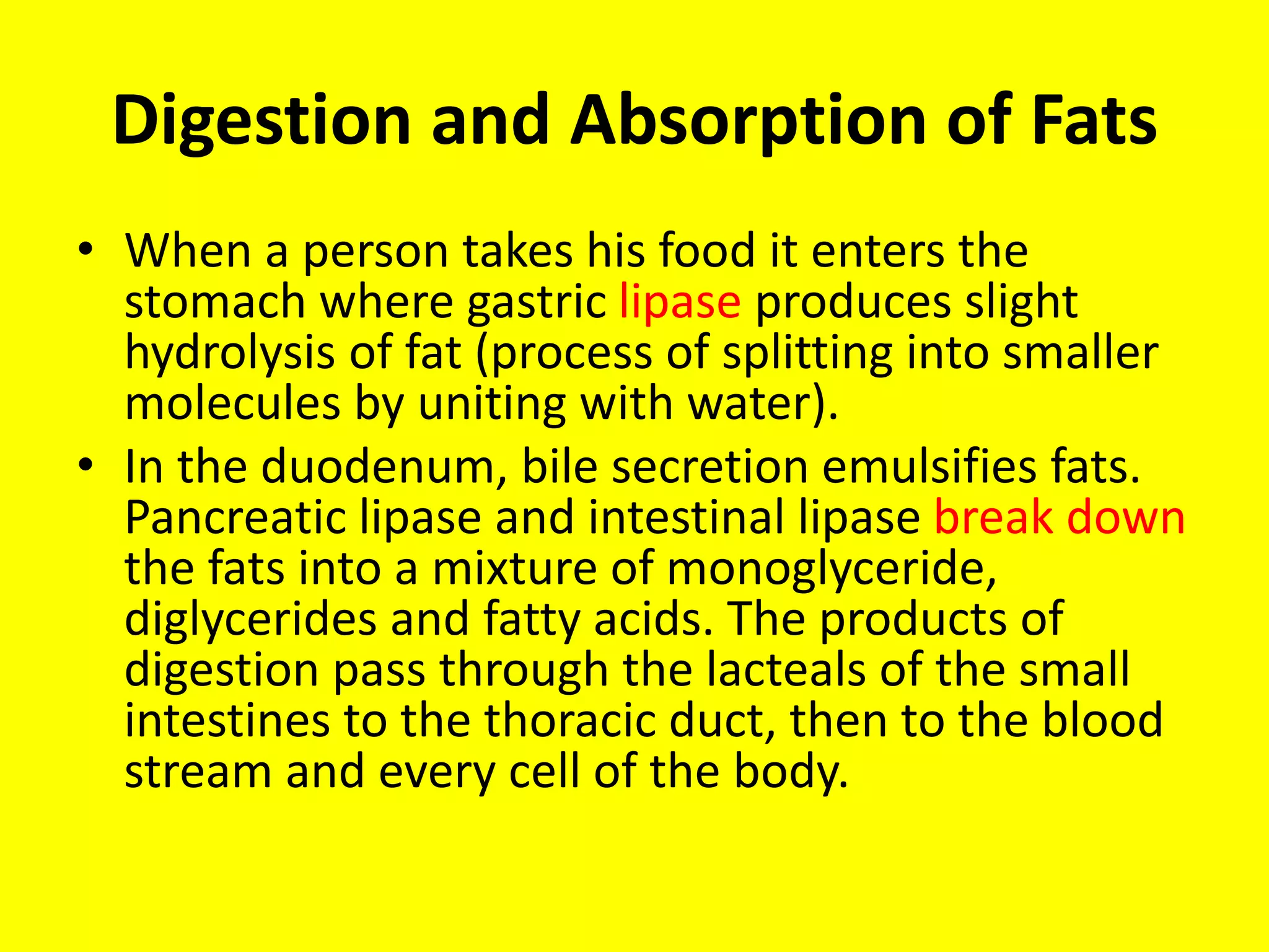 Fats Unit 3rd of nutrition | PPTX