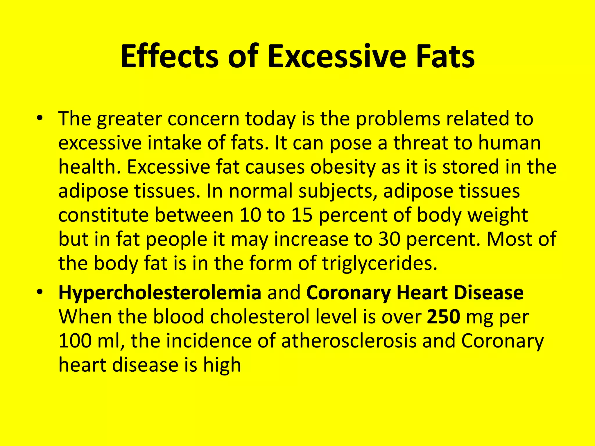 Fats Unit 3rd of nutrition | PPTX