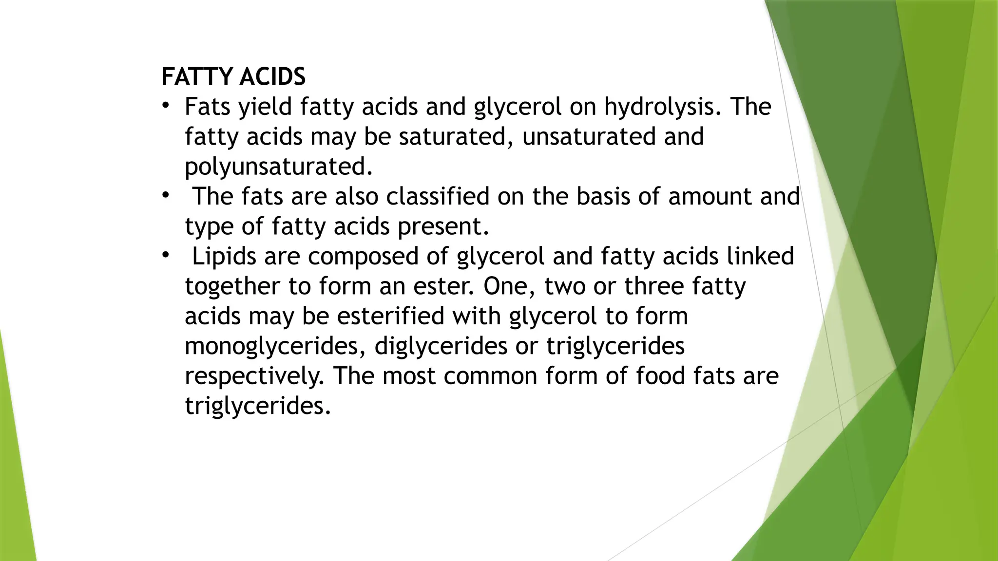 Dietary FATS ,Lipid ,Fatty Acid , Classification of fatty acid. | PPTX