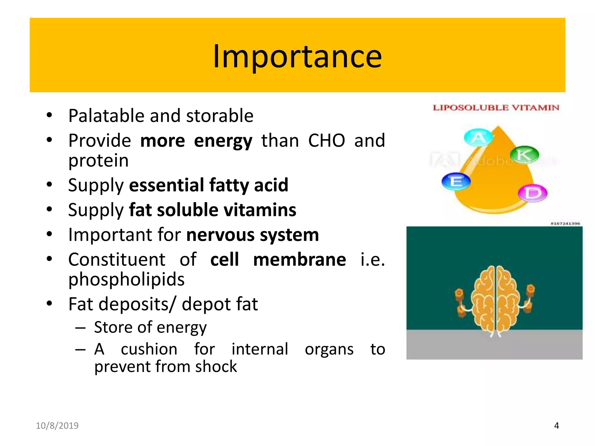 Fats and fat replacers | PPTX