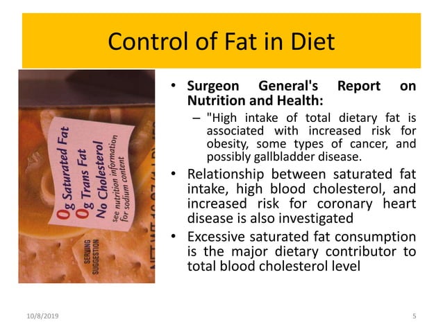 Fats and fat replacers | PPTX | Chemistry | Science