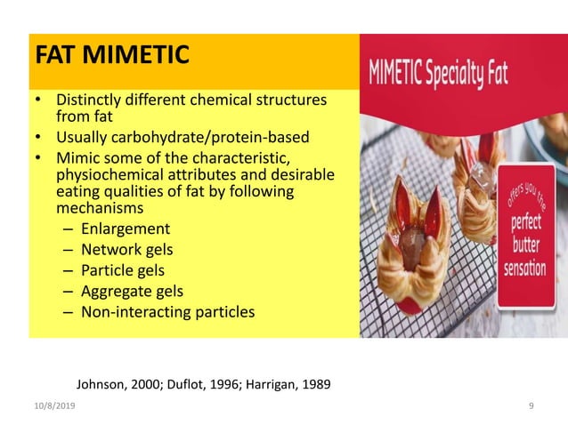 Fats and fat replacers | PPTX | Chemistry | Science