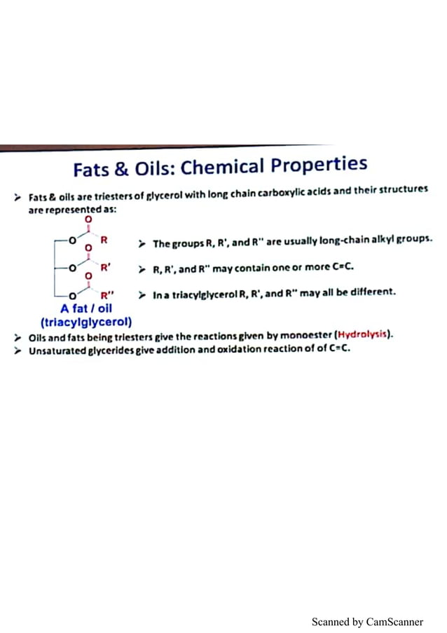 Fats and Oils. | PDF