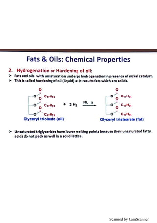 Fats and Oils. | PDF
