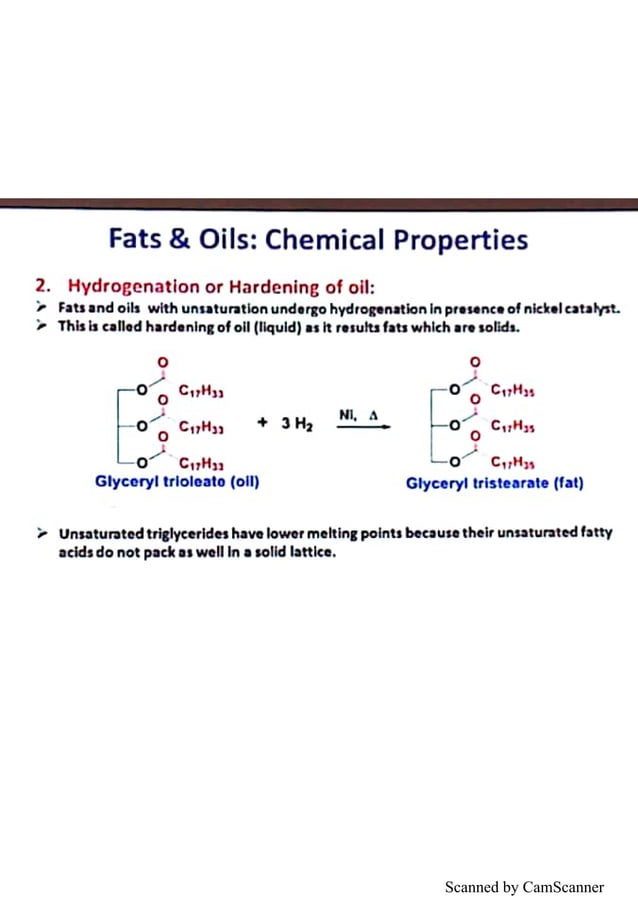 Fats and Oils. | PDF | Chemistry | Science