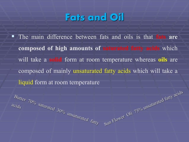 Fats and oil | PPT