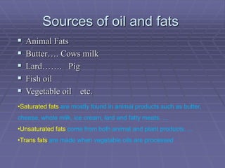 Fats and oil | PPT