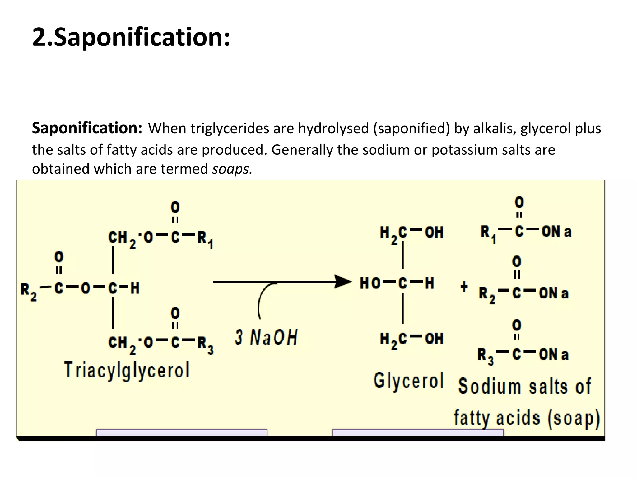 Fats and oil chemistry | PDF