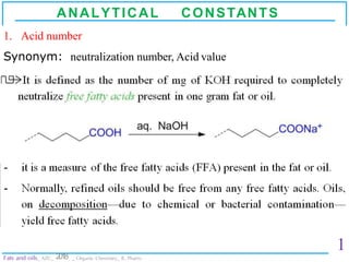 Fats and oil ppt | PPTX