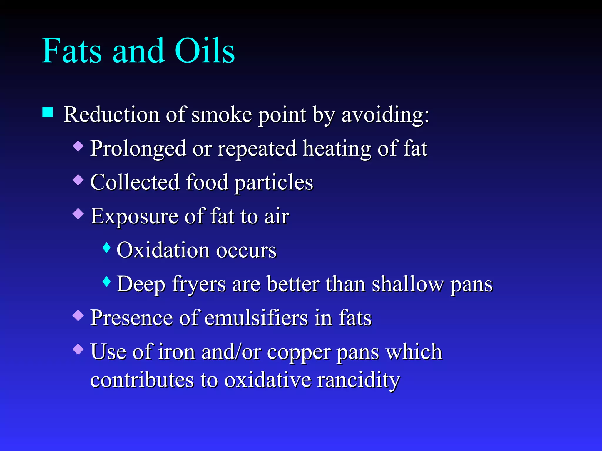 Fats and Oils | PPT