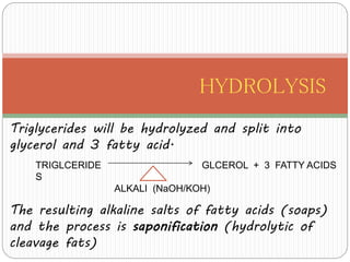 Fats and oils | PPTX