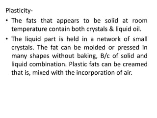 Fats and oils | PPTX